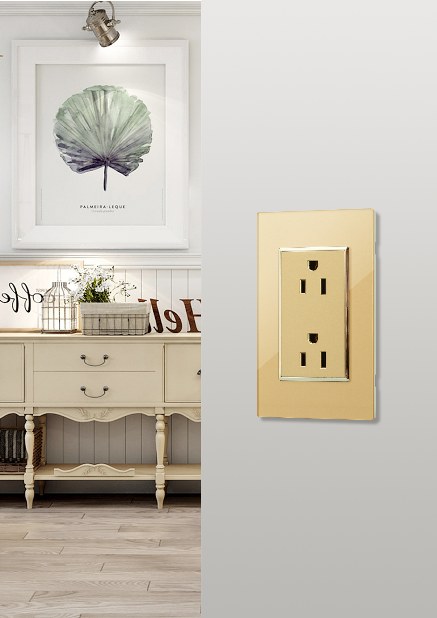 High Quality Modern Luxury 110V 220V Aluminium Metal Light Switches ...